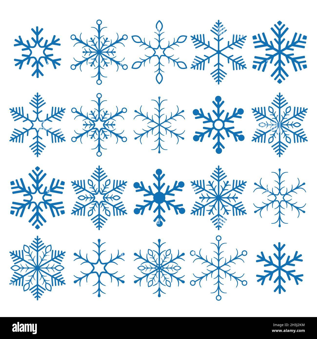 Blue brochure template set Cut Out Stock Images & Pictures - Alamy