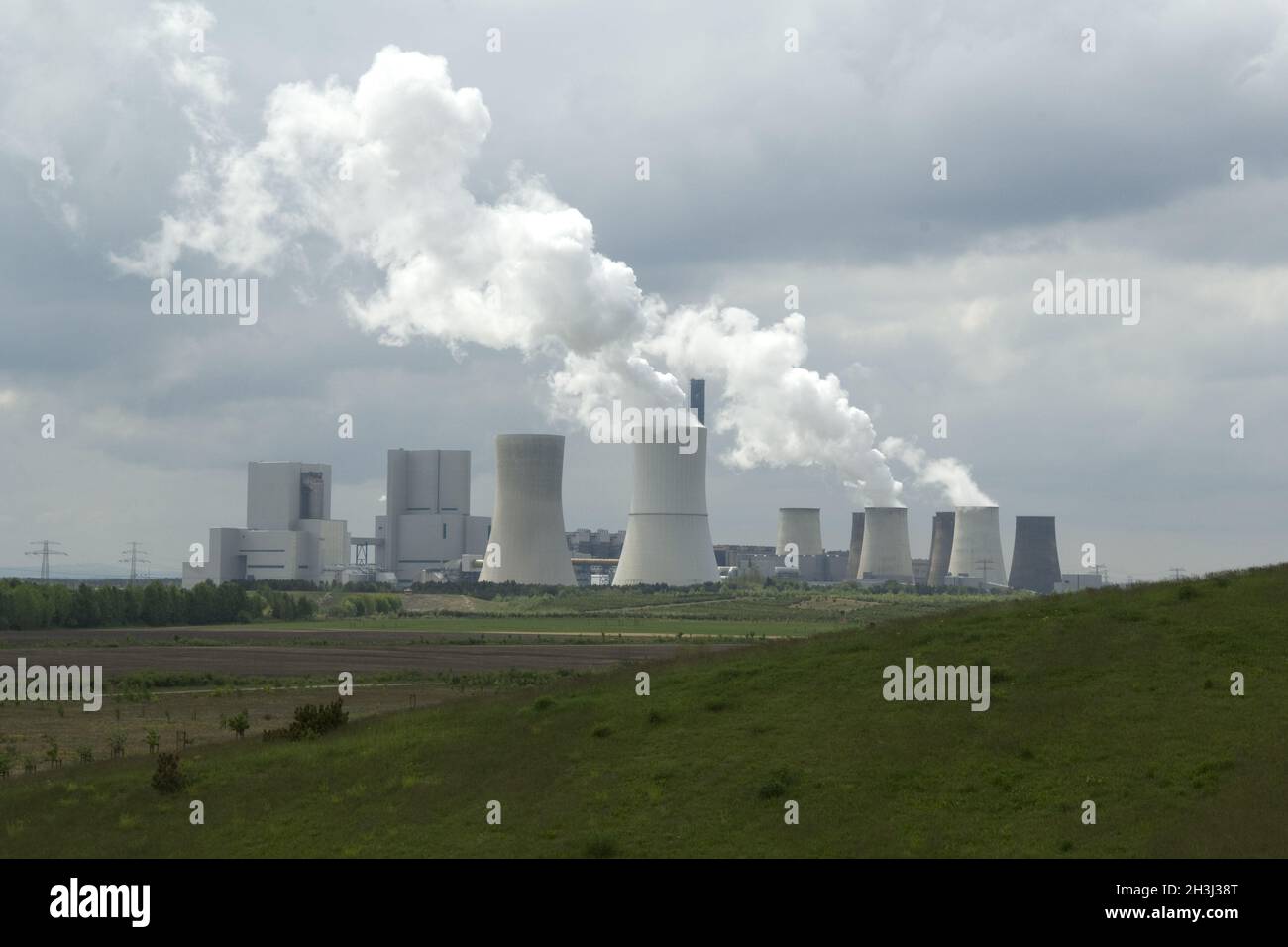 Boxberg coal-fired power plant Stock Photo - Alamy