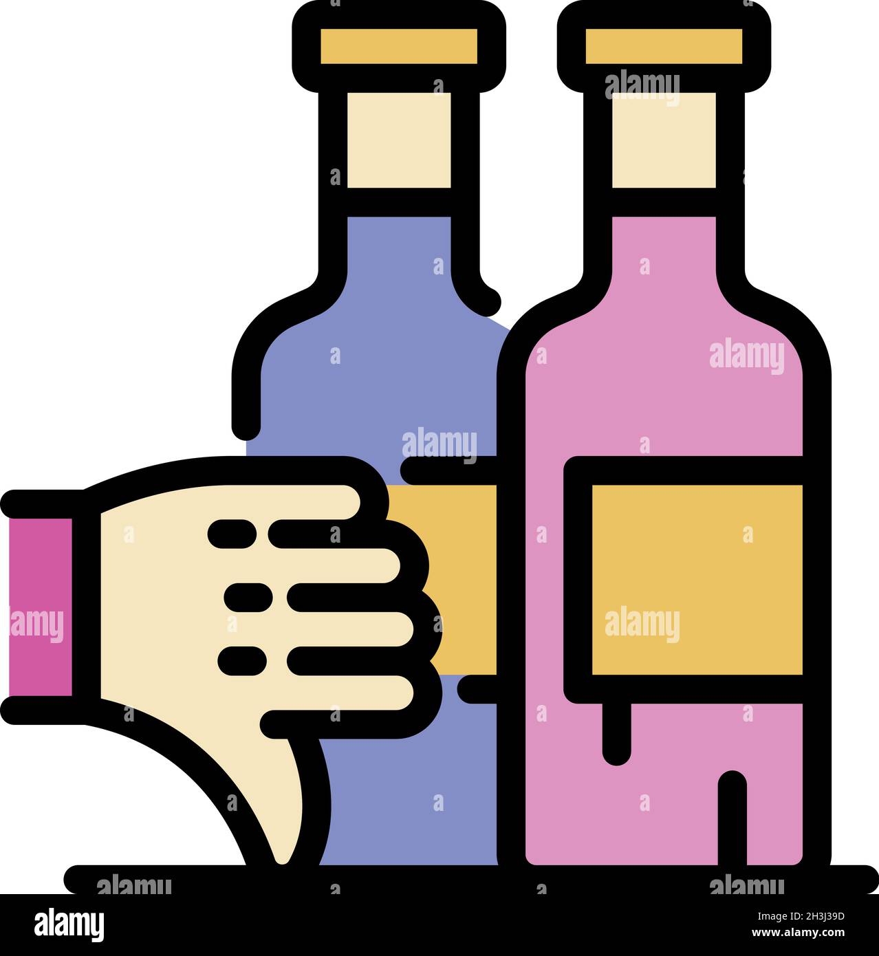 Bad tasting Stock Vector Images - Alamy