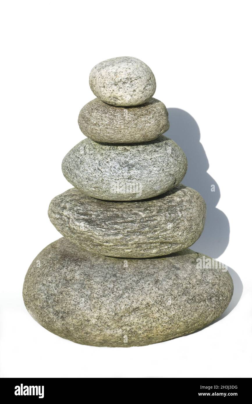 Stone pyramid; stone sculptures Stock Photo - Alamy