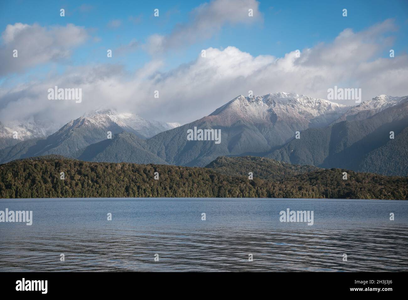 Lake Te Anau - New Zealand Stock Photo - Alamy