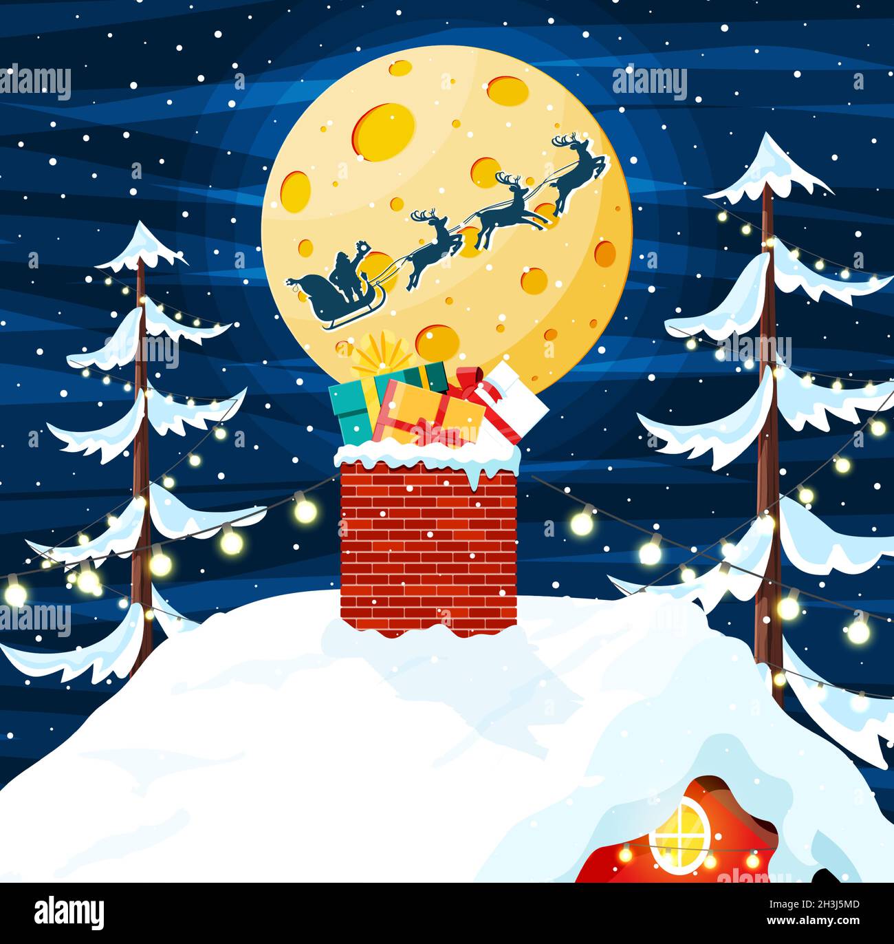 Rooftop box Stock Vector Images - Alamy