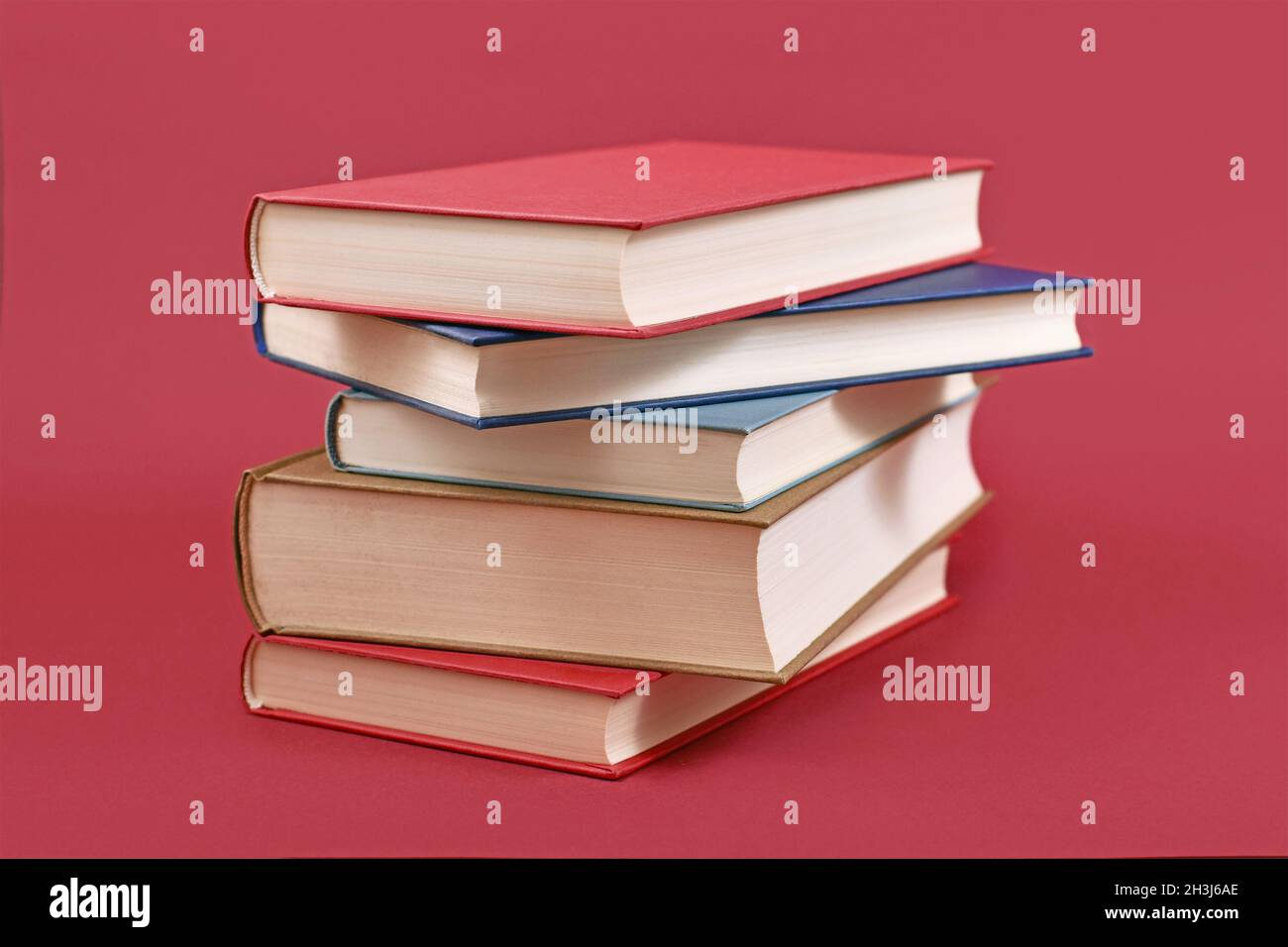 Old books stacked on antique hi-res stock photography and images - Alamy