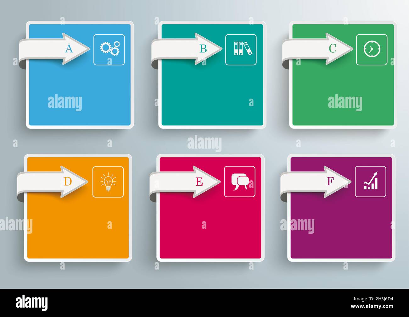 Arrows infographic hi-res stock photography and images - Alamy