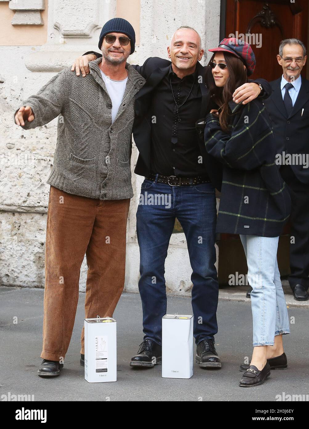 Milan, Itallia. 28th Oct, 2021. Eros Ramazzotti celebrates his birthday ...
