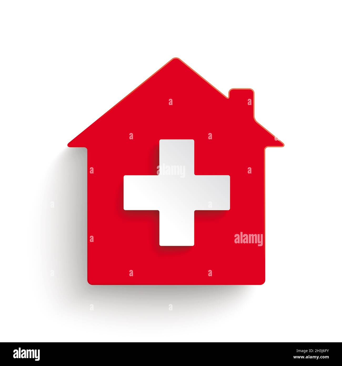 Geometric hospital Cut Out Stock Images & Pictures - Alamy