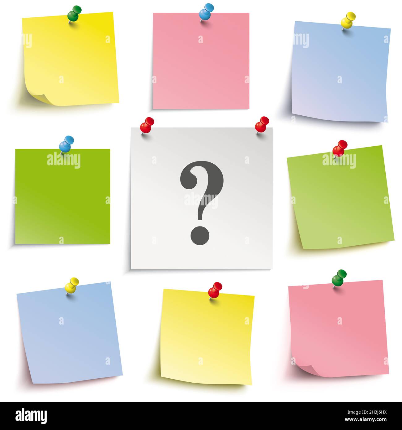 Question mark sticker hi-res stock photography and images - Alamy