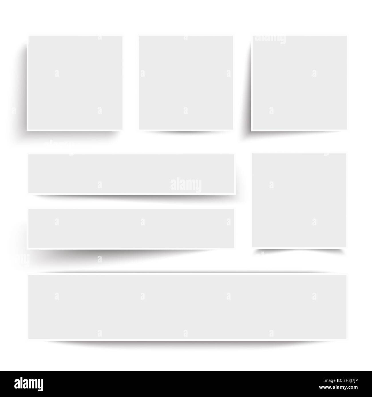 White frame hi-res stock photography and images - Alamy