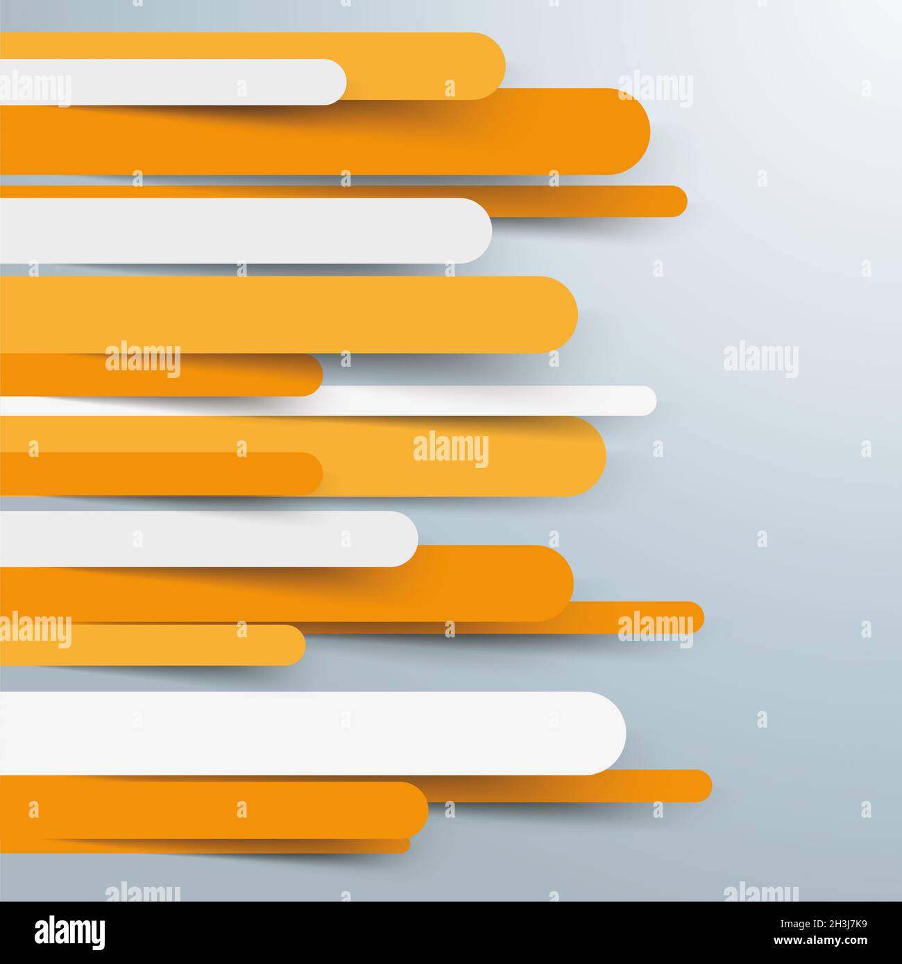 Paper Round Lines Brochure Infographic PiAd Stock Photo - Alamy