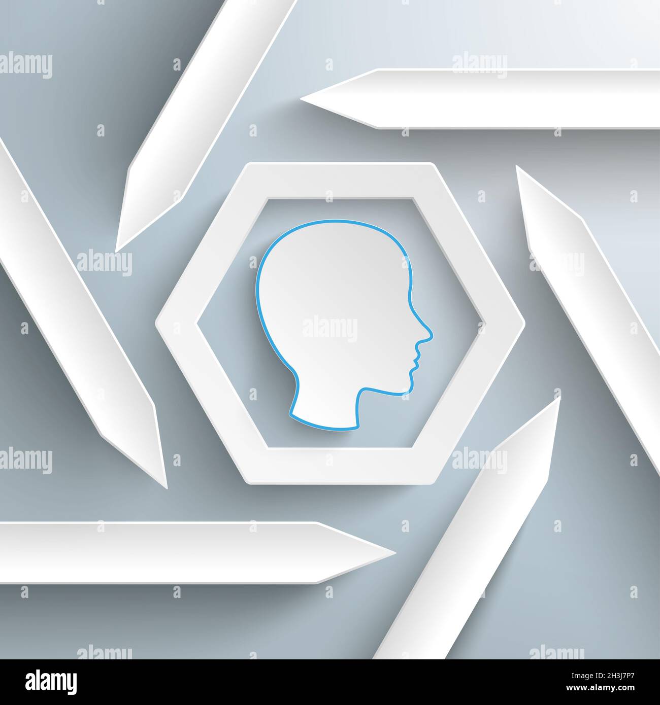 Infographic head hi-res stock photography and images - Alamy