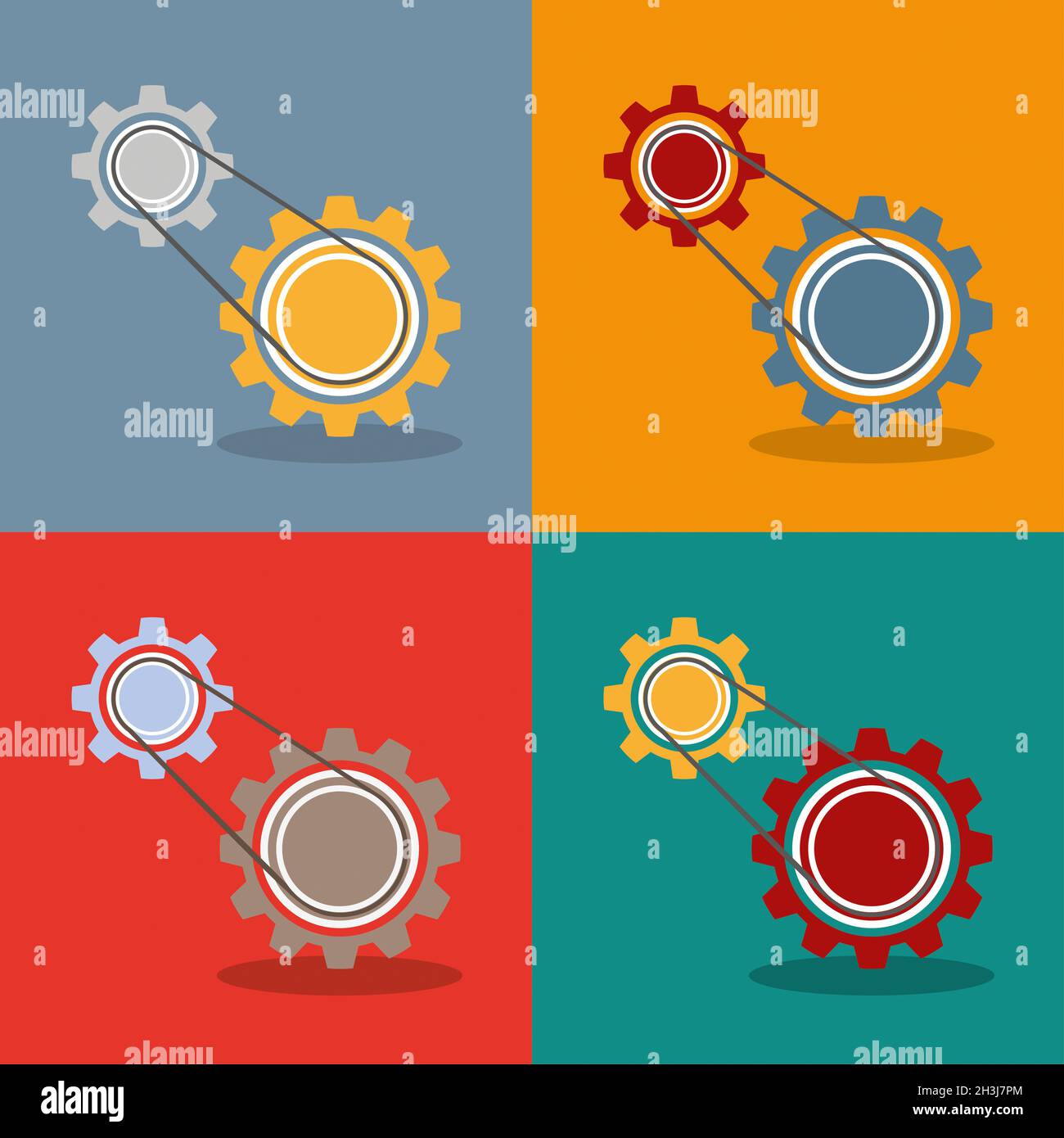 Flat 2 engine hi-res stock photography and images - Alamy