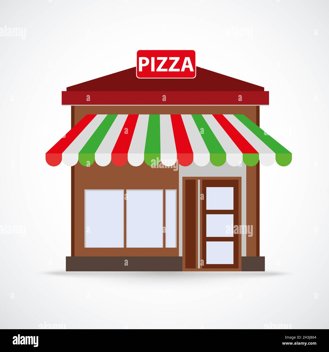 Pizza shop building hi-res stock photography and images - Alamy
