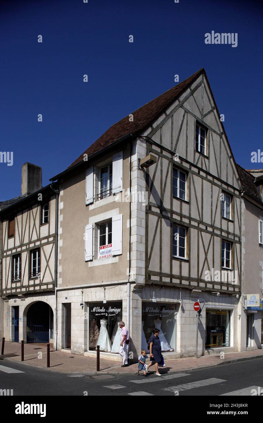 Old town of poitiers hi-res stock photography and images - Alamy