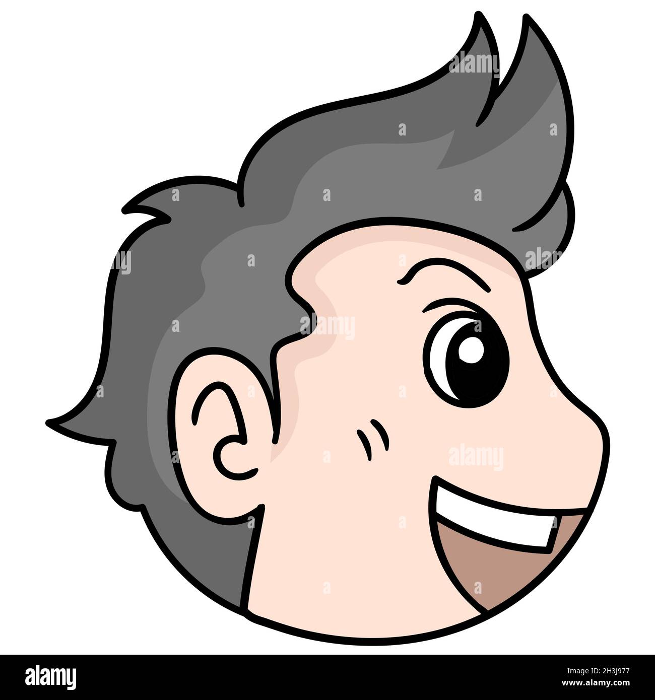 Laughed vector vectors hi-res stock photography and images - Alamy