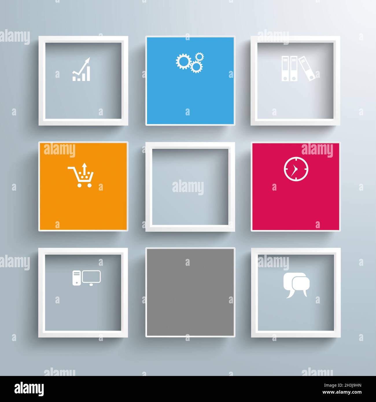 4 frames hi-res stock photography and images - Alamy