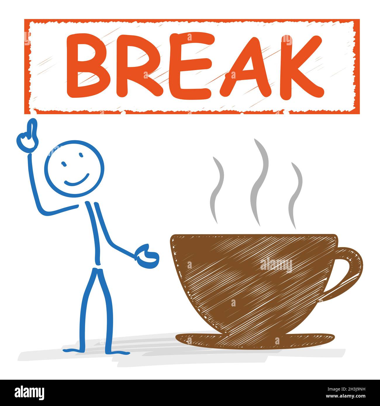 Man stickman hi-res stock photography and images - Alamy