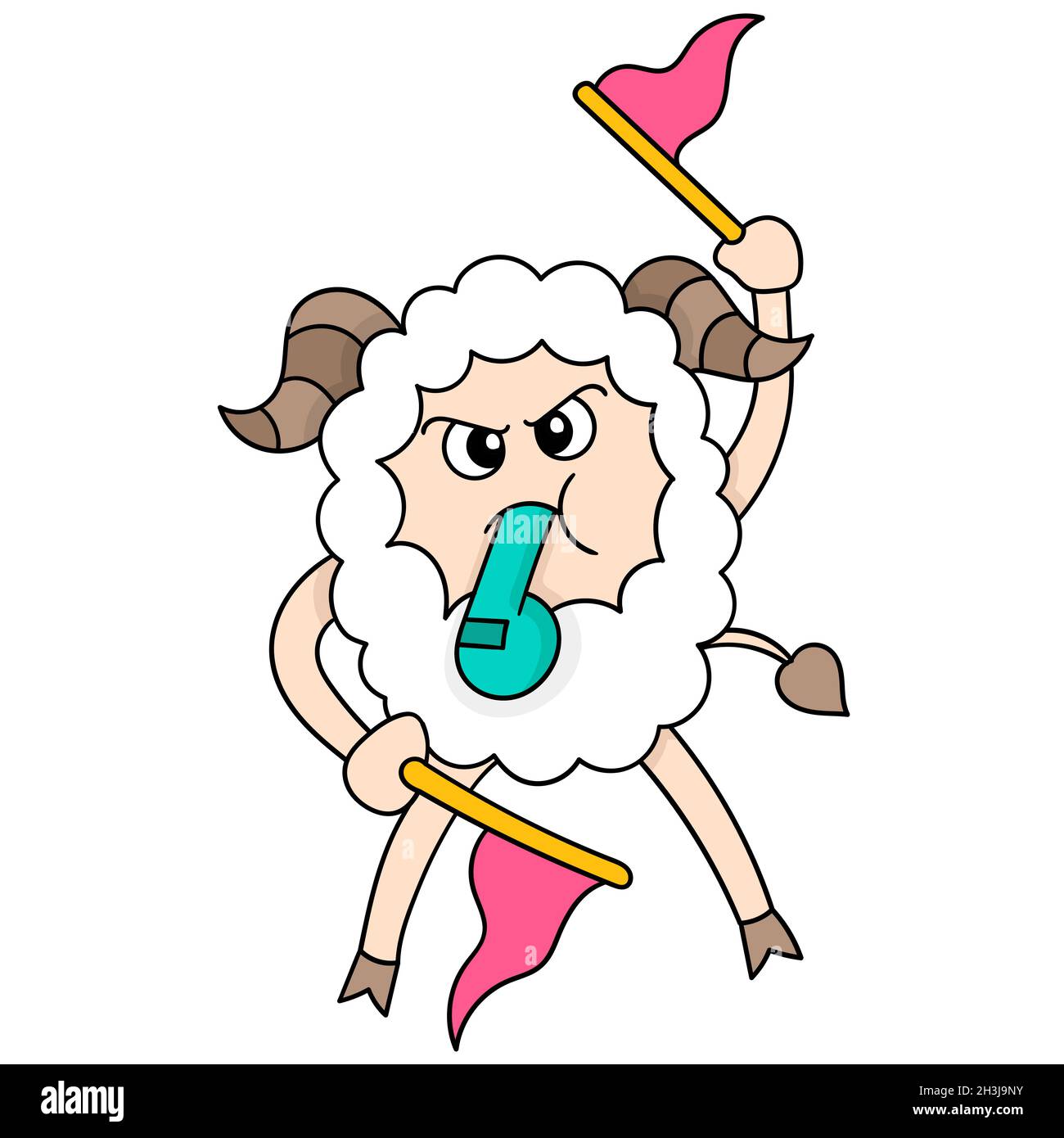 Cartoon emoticon emoji judge character hi-res stock photography and ...