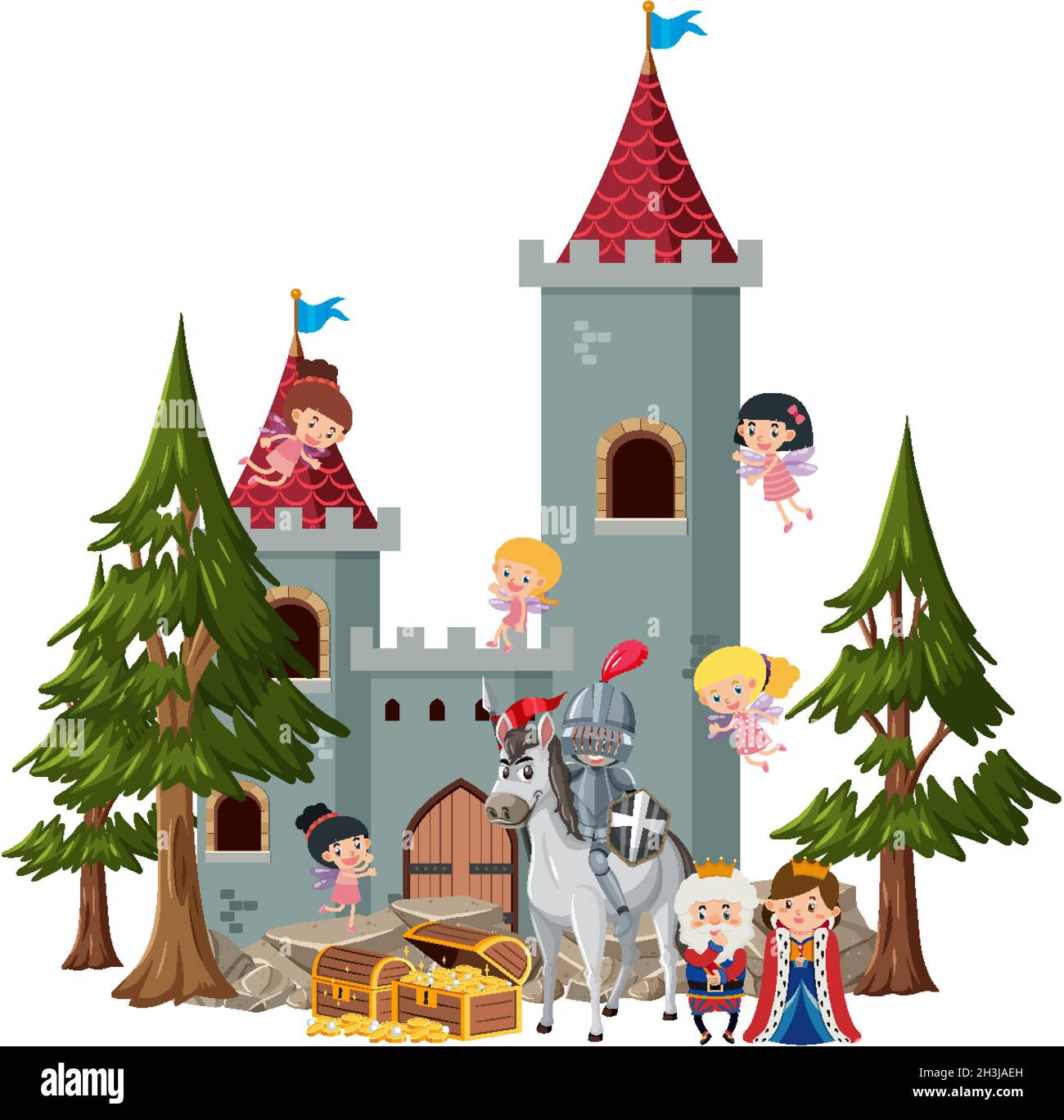 Medieval royal family tree hi-res stock photography and images - Alamy
