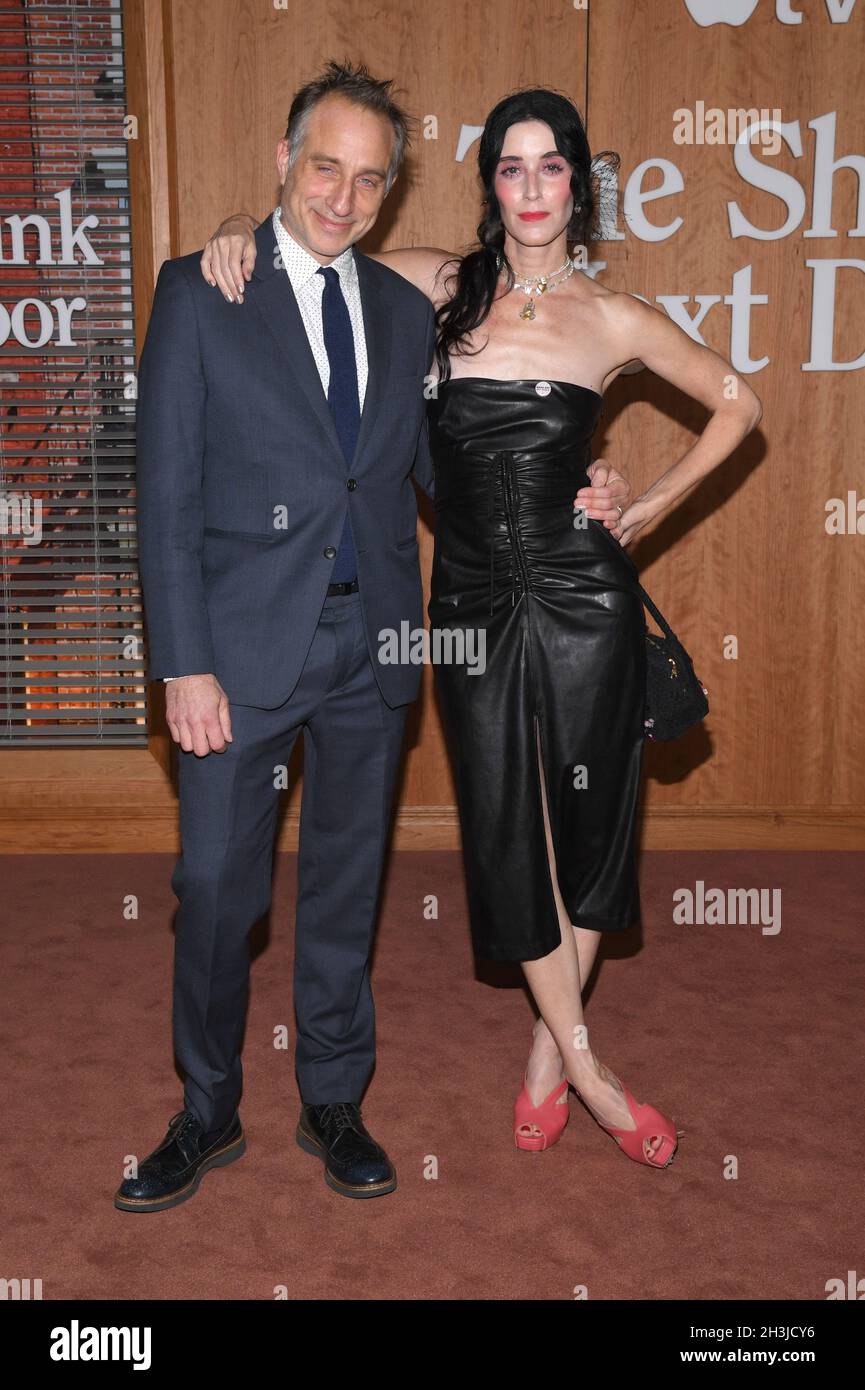 New York, USA. 28th Oct, 2021. (L-R) Director Jesse Peretz and Sarah ...