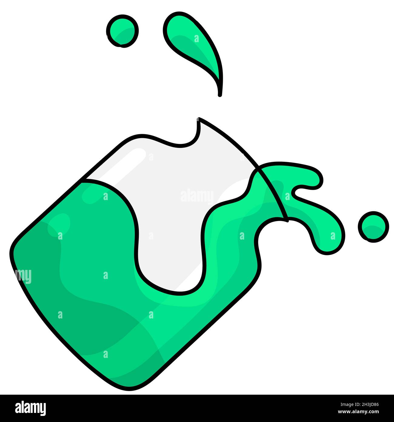 Spurting Cut Out Stock Images & Pictures - Alamy