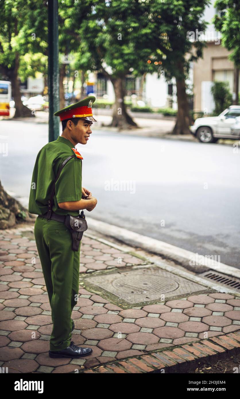 Vietnam police hi-res stock photography and images - Alamy