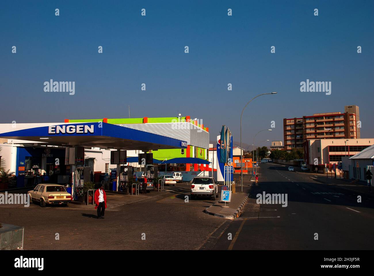 Windhoek town, the capital of Namibia Stock Photo - Alamy