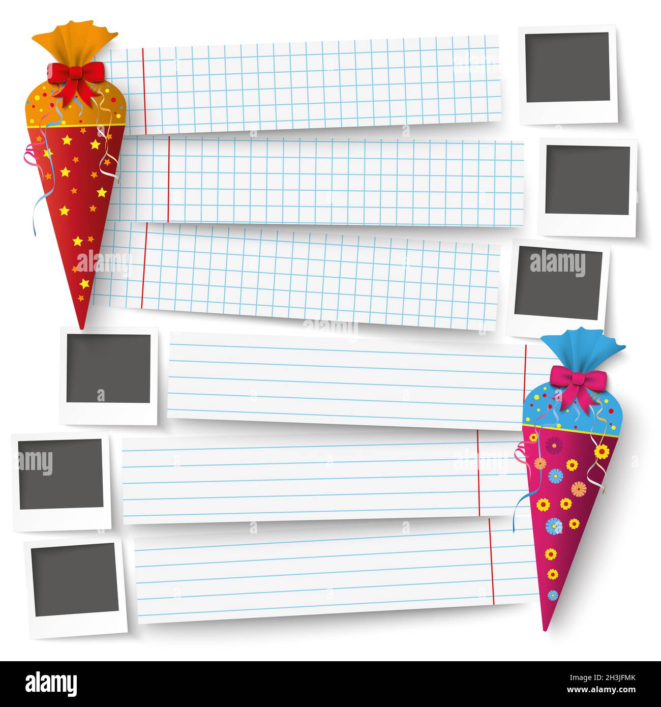 Photo banners Cut Out Stock Images & Pictures - Alamy