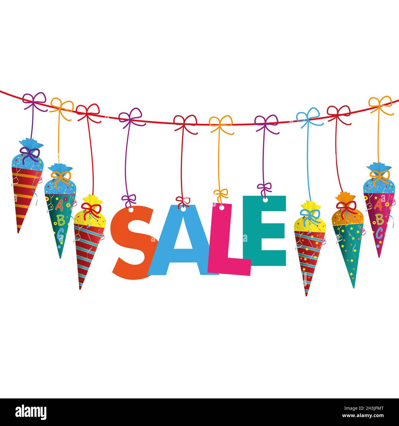 School cones Cut Out Stock Images & Pictures - Alamy