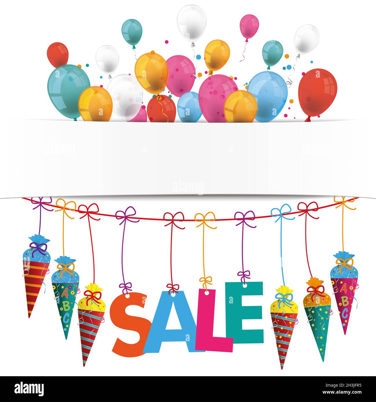 Candy cones Cut Out Stock Images & Pictures - Alamy