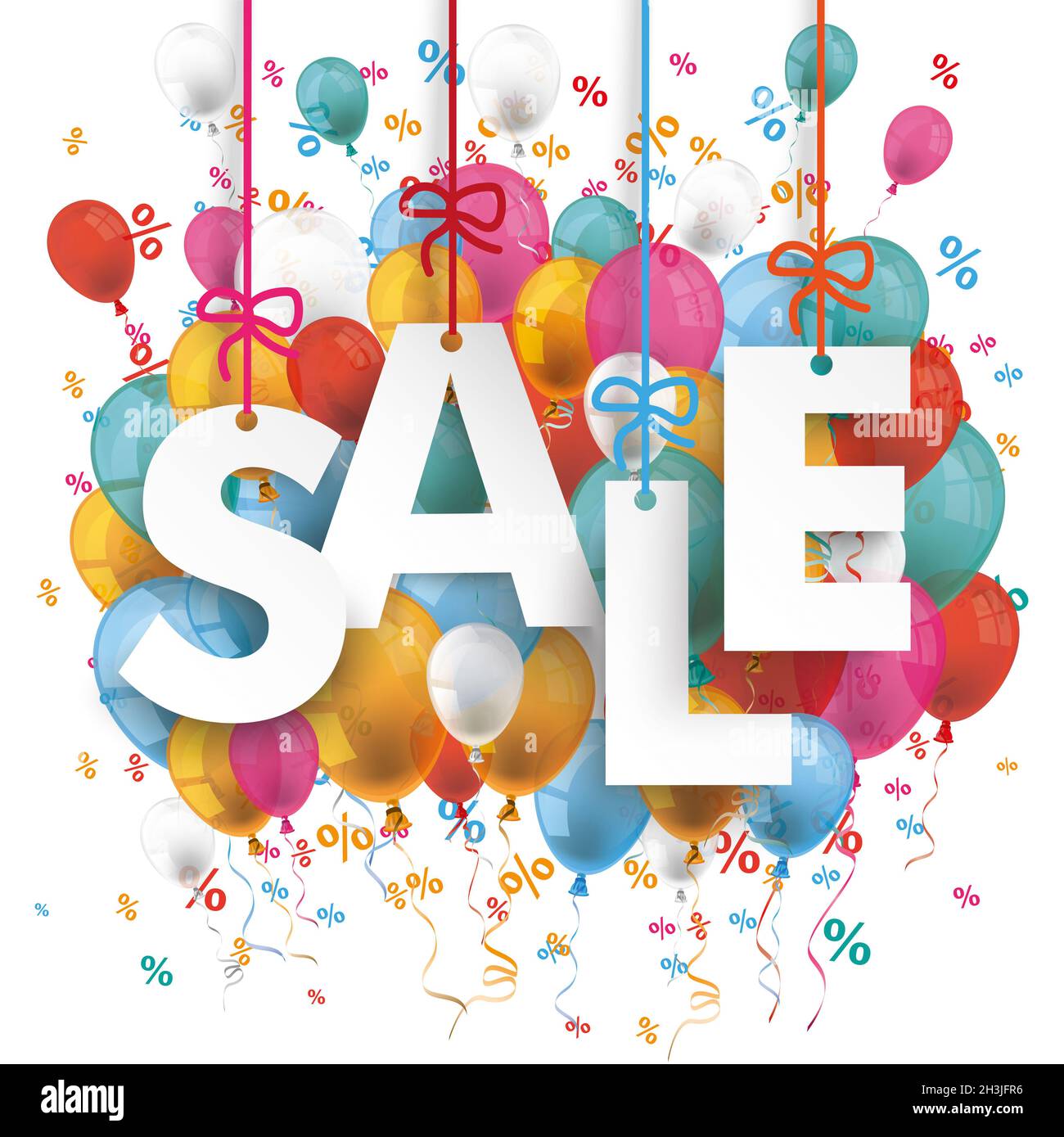 Balloons sale hi-res stock photography and images - Alamy