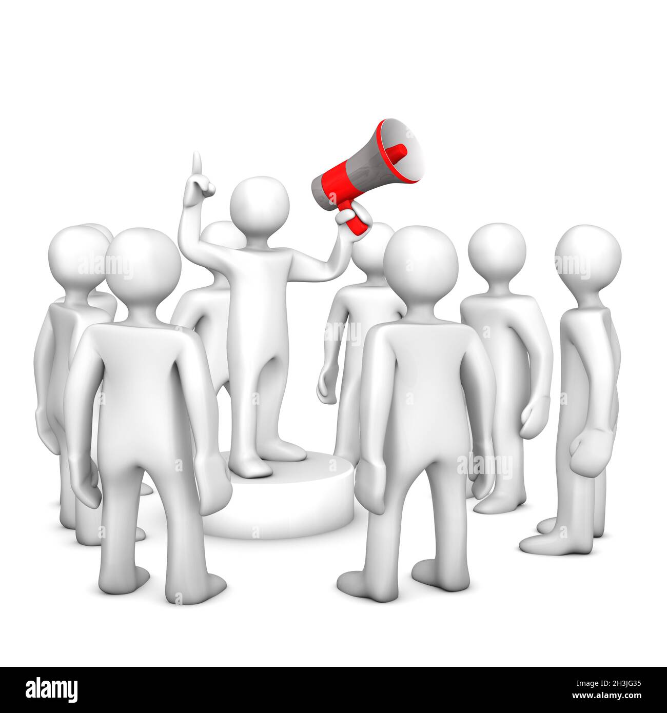 Bullhorn hi-res stock photography and images - Alamy