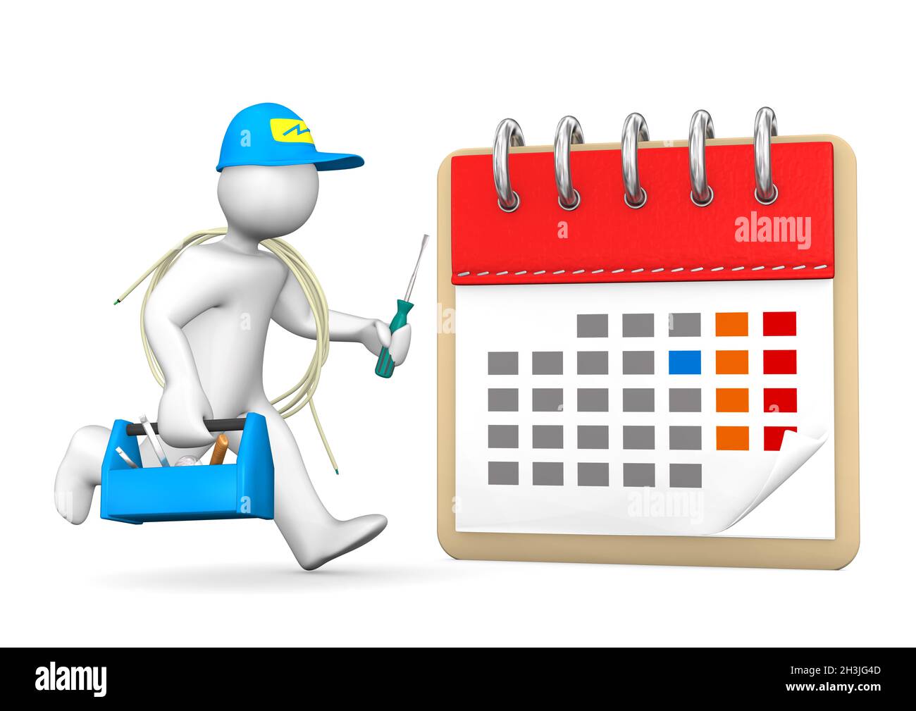 Cord calendar hi-res stock photography and images - Alamy
