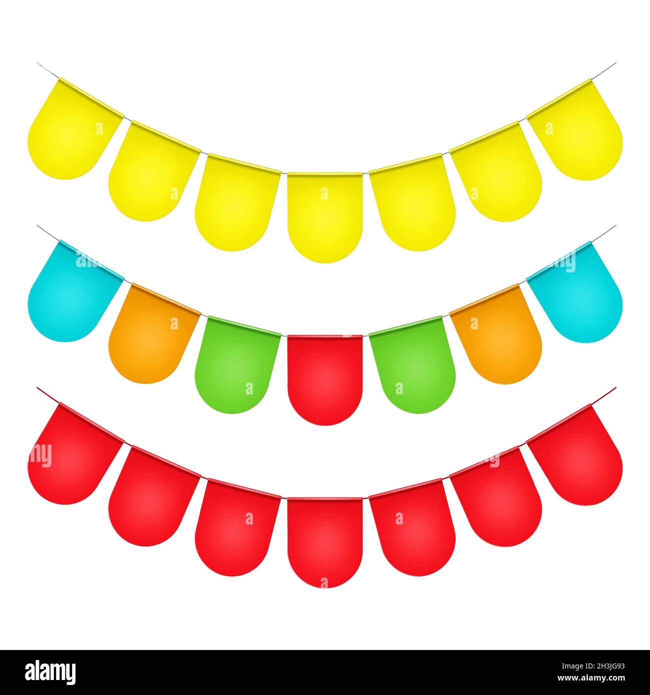 Ribbon festoon Cut Out Stock Images & Pictures - Alamy