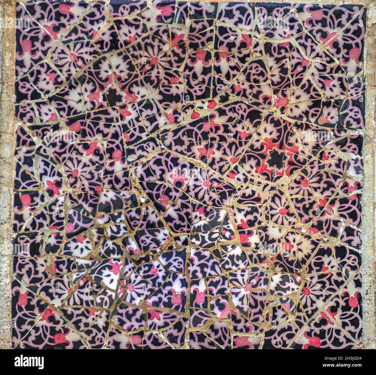 Abstract colorful mosaic texture background Stock Photo - Alamy