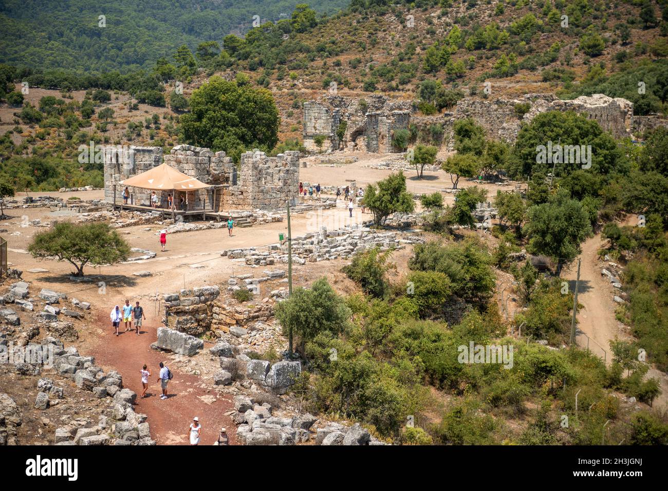 Kaunos ruins hi-res stock photography and images - Alamy