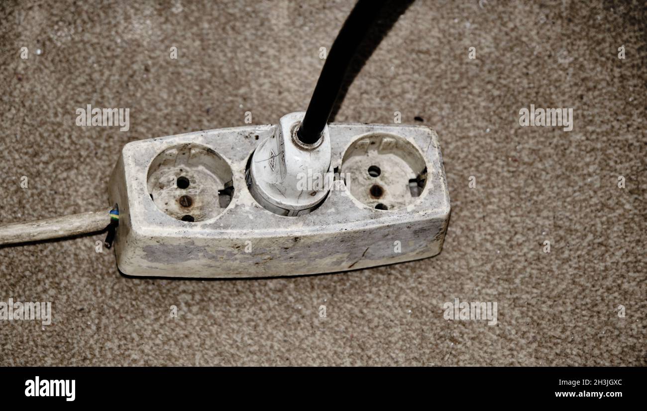 Old electrical equipment hi-res stock photography and images - Alamy