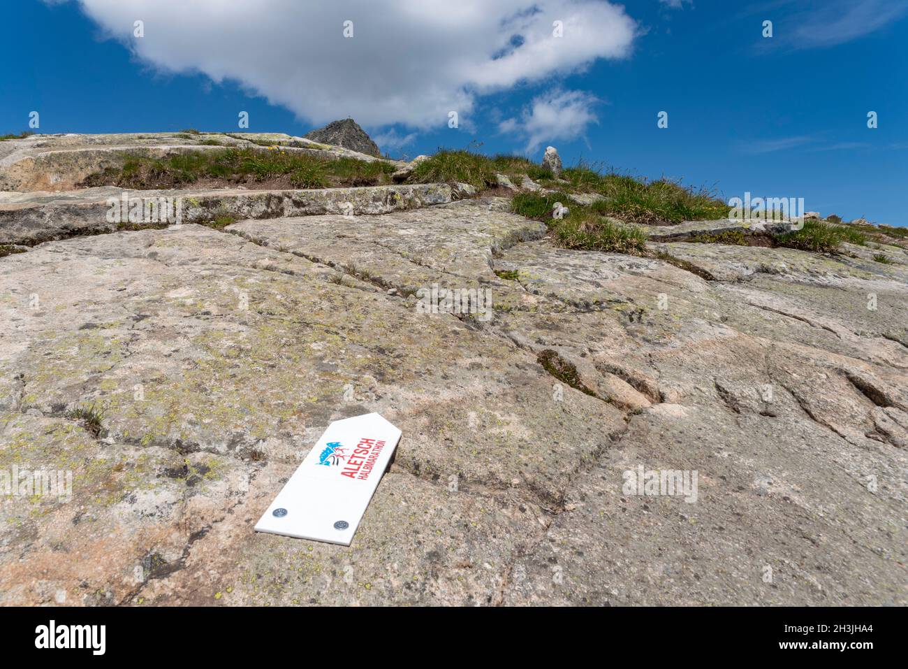 Bettmeralp sign hi-res stock photography and images - Alamy
