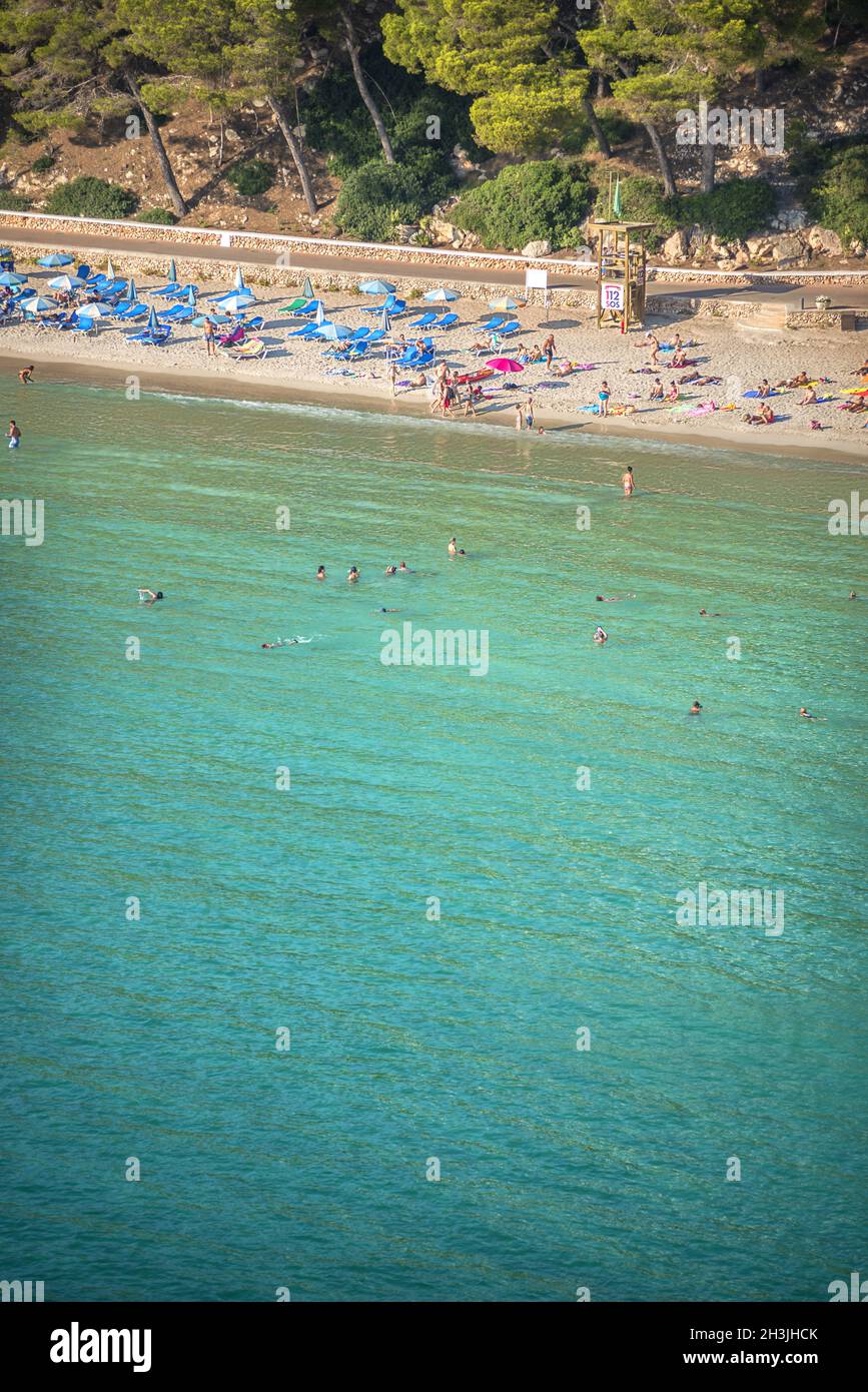 Menorca bathers hi-res stock photography and images - Alamy