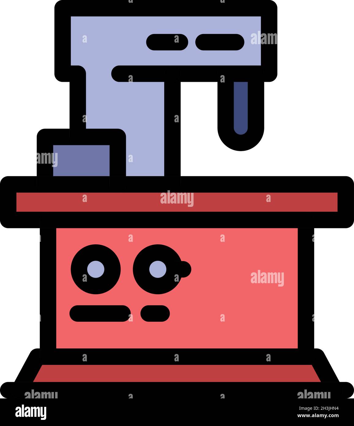 Milling machine beam icon. Outline milling machine beam vector icon ... Milling machine beam icon. Outline milling machine beam vector icon ...