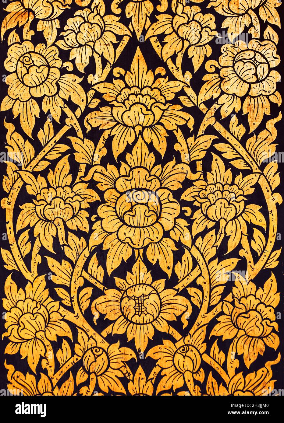 Thai Temple Texture High Resolution Stock Photography and Images - Alamy