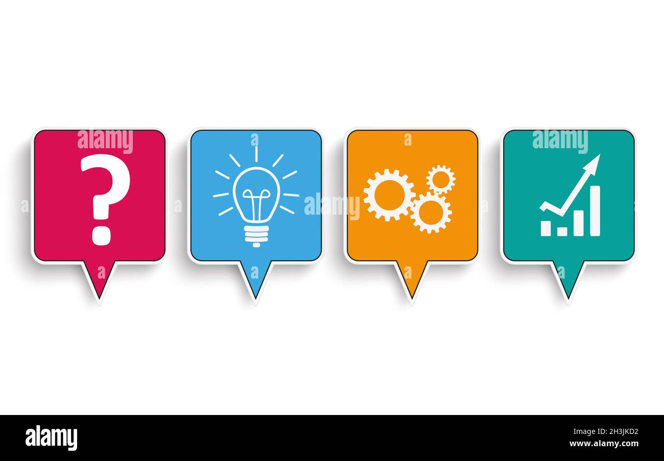 Engineering concept illustration Cut Out Stock Images & Pictures - Alamy