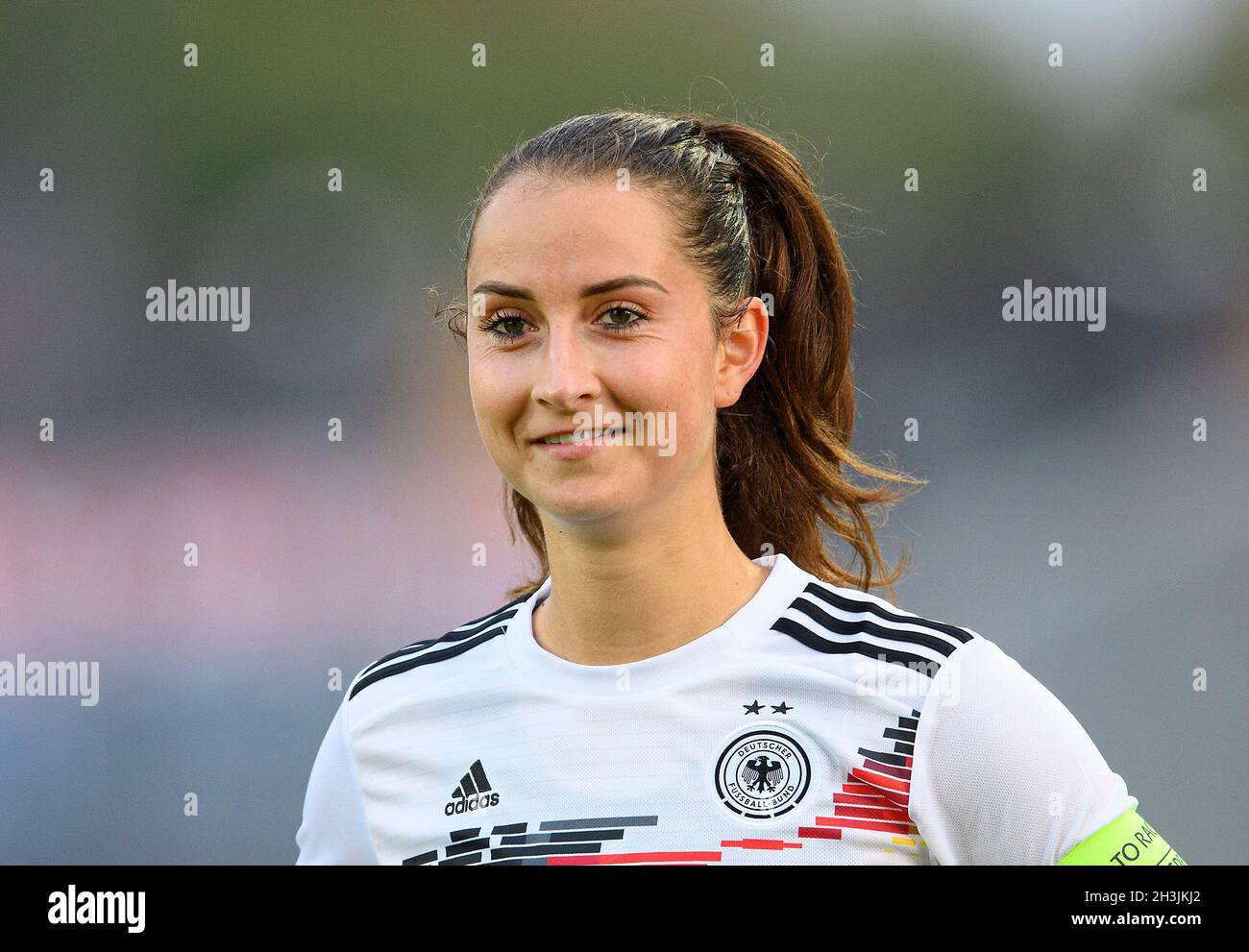 World cup qualification match of the german national womens team hi-res ...