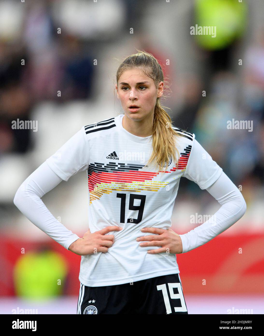 Jule BRAND (GER) Soccer Laenderspiel women, World Cup qualification ...