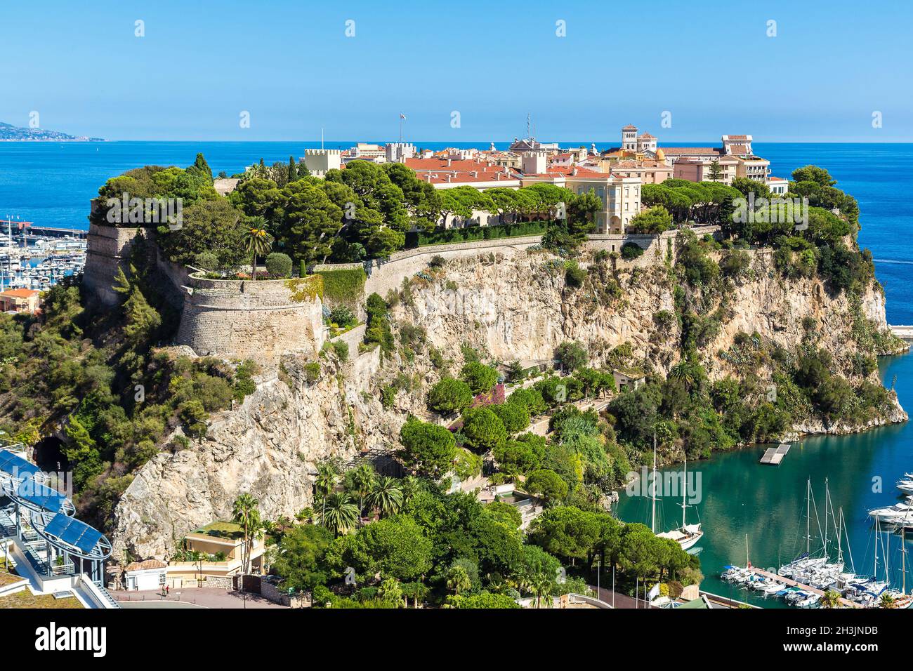 Prince's palace in Monte Carlo, Monaco Stock Photo - Alamy