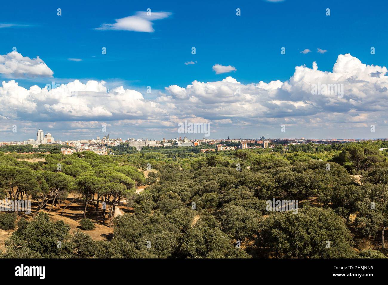 Panoramic view madrid spain hi-res stock photography and images - Alamy