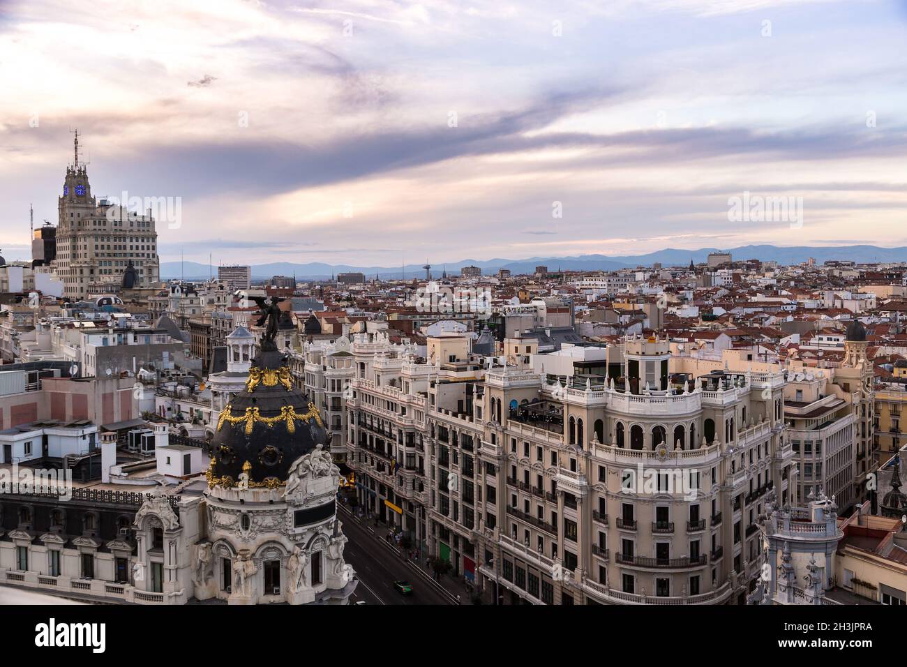 Aerial view of madrid hi-res stock photography and images - Alamy