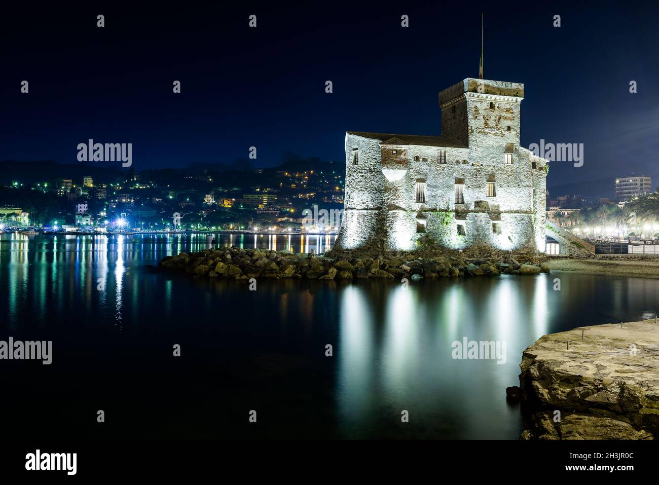 Rapallo castle italy hi-res stock photography and images - Alamy