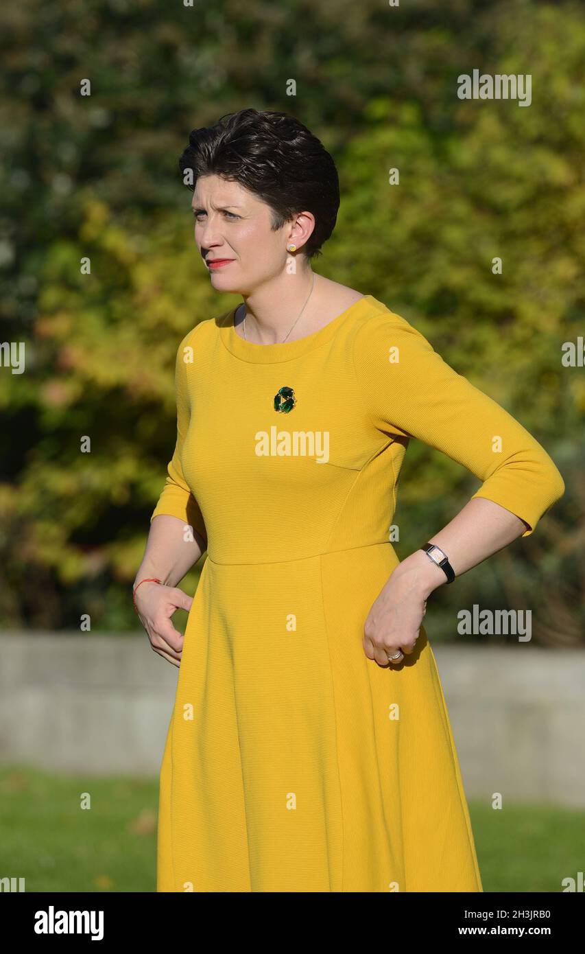 Alison Thewliss MP (SNP - Glasgow Central) on College Green ...