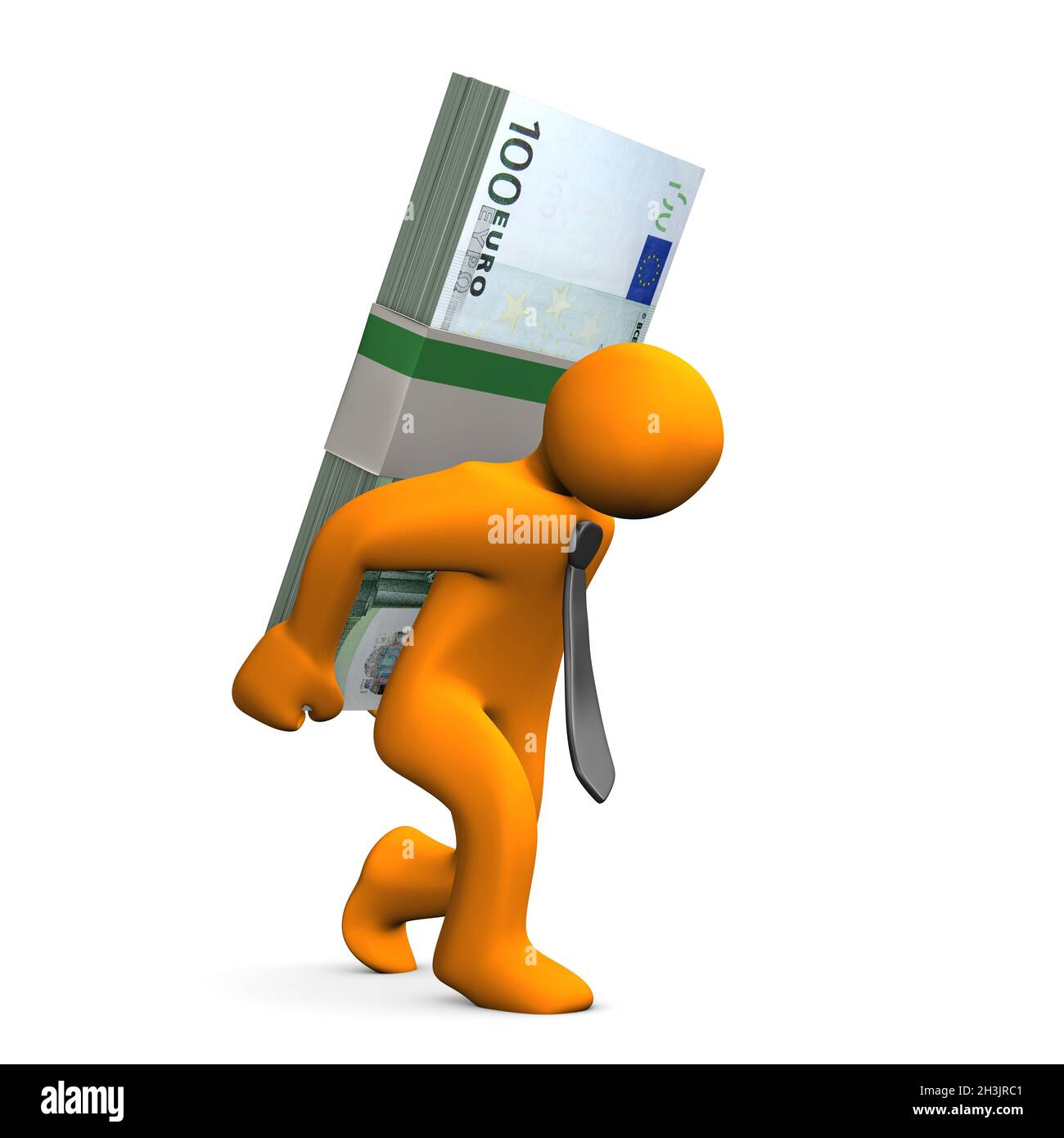 Burden cartoon hi-res stock photography and images - Alamy
