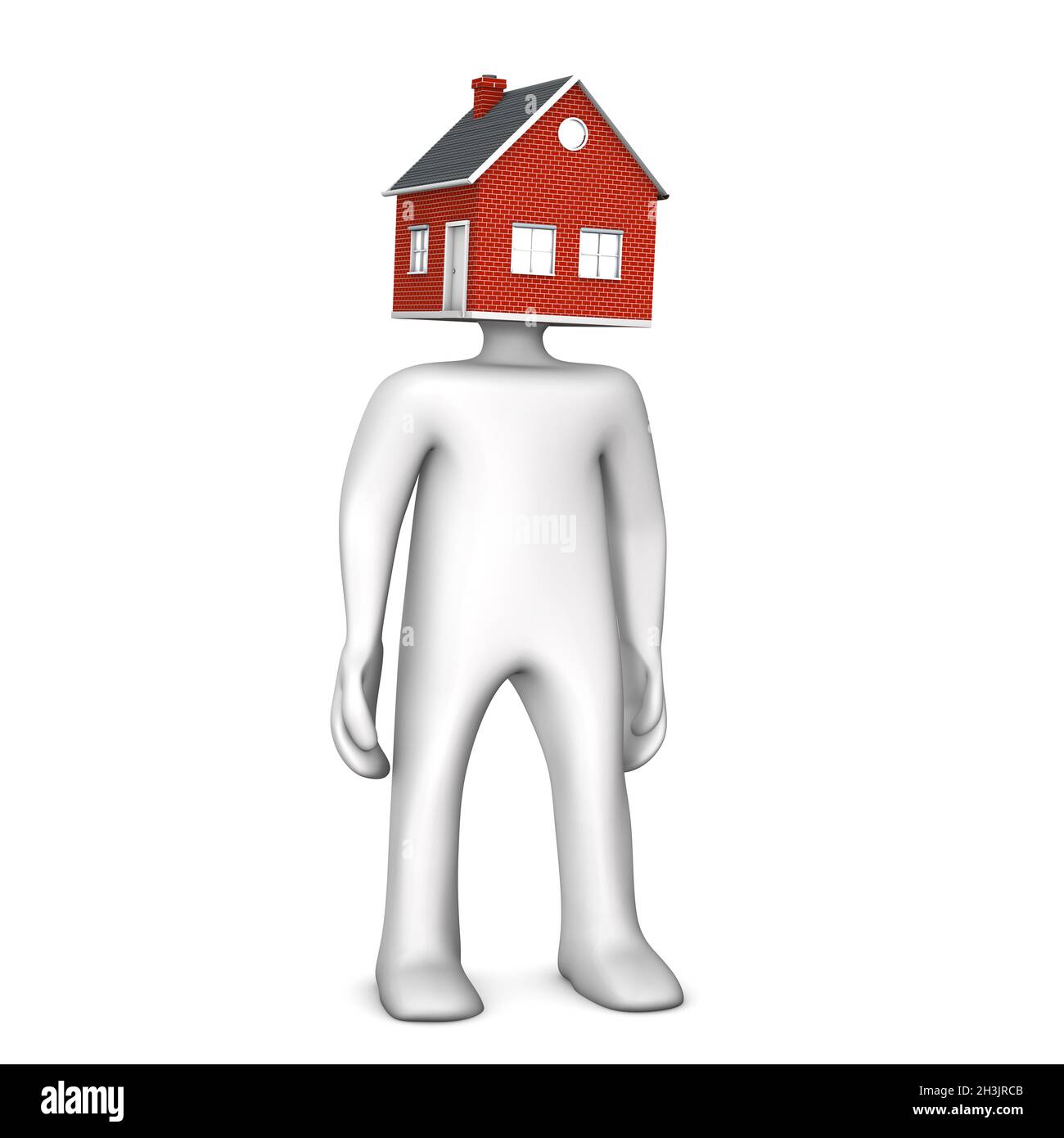 Manikin House Head Stock Photo - Alamy